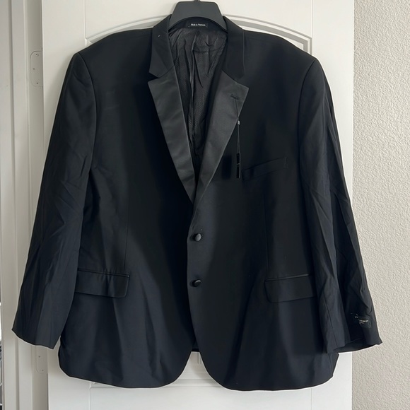Pronto Uomo | Suits & Blazers | Pronto Uomo Wool Blend Blazer Black Size 58r 53w New With Tag ...